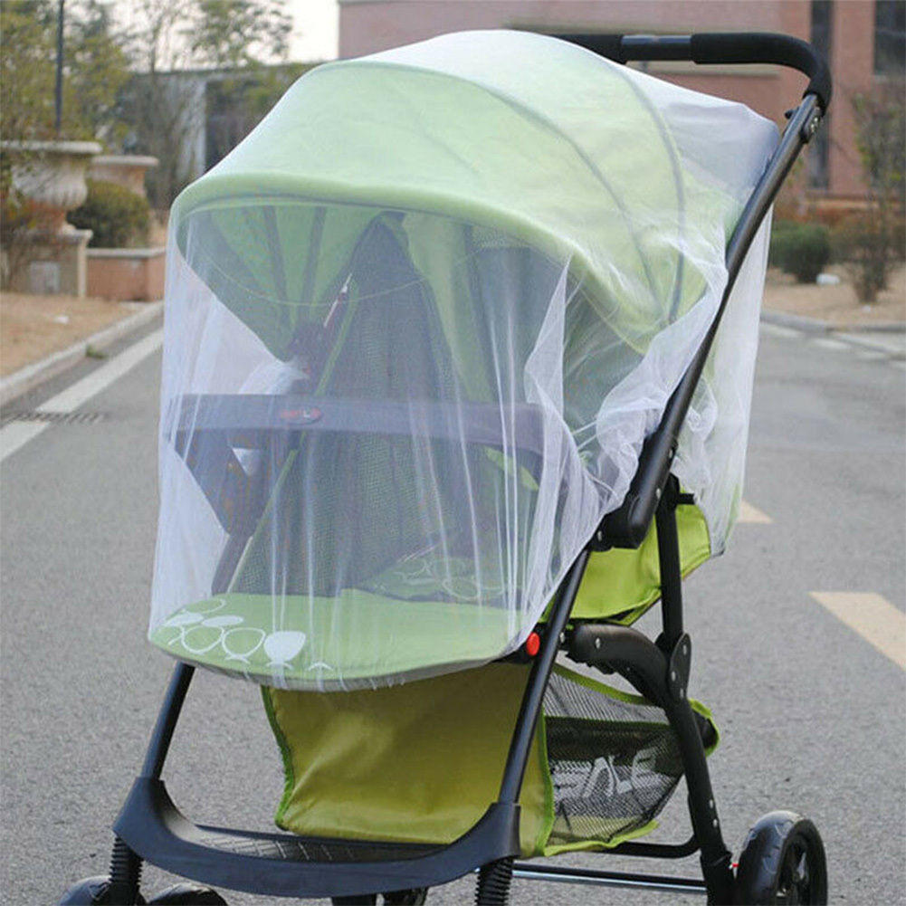 Infant Kids Stroller Pushchair Mosquito Net Mesh Buggy Cover Universal ...