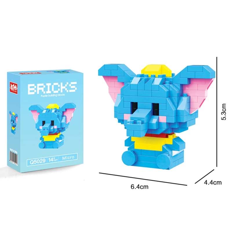 【DUZ】Mini Building Blocks Assembled Small Sanrio Particles Toys For Kid ...
