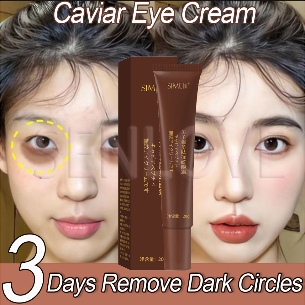 SENLOVE Caviar Eye Cream Anti Wrinkle Anti-Age Remove Eye Bags Anti ...