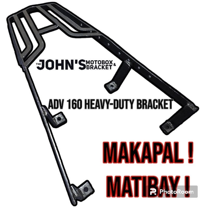 HONDA ADV 150 MONORACK TOP BOX BRACKET (POWDER COATED) | Shopee Philippines