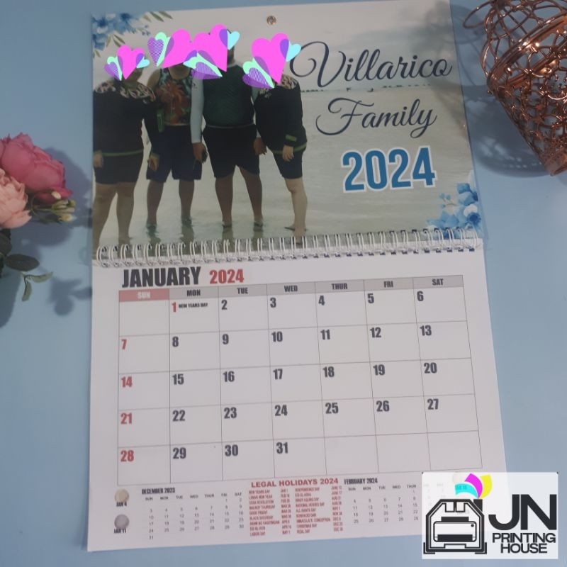 Personalized Calendar | Shopee Philippines