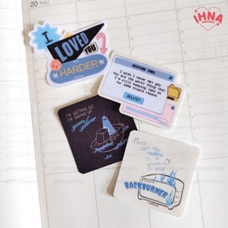 Nicole Sticker Set (Niki Zefanya Nicole album aesthetic laptop tumbler ...