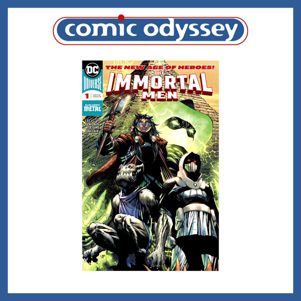 IMMORTAL MEN #1 (2018) Jim Lee Regular Cover | Shopee Philippines