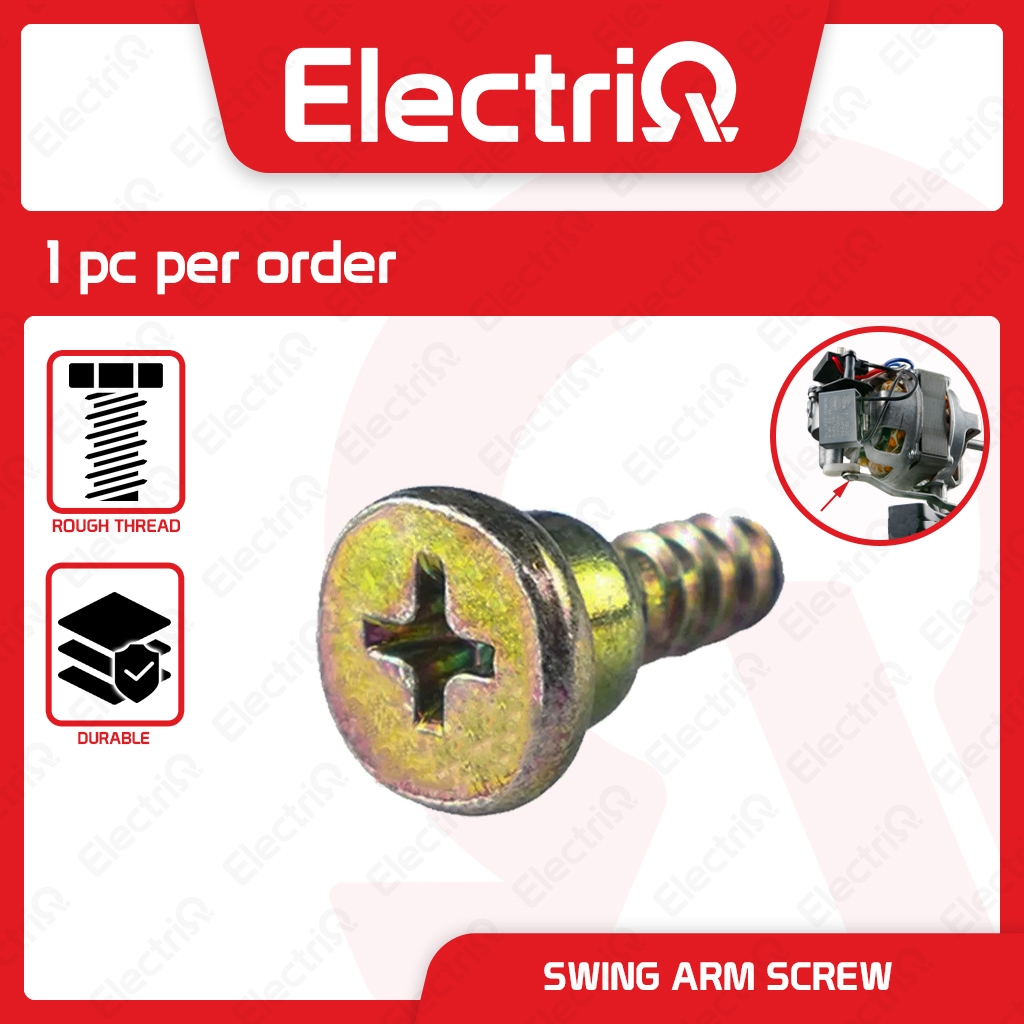 Electriq Swing Arm Screw for Electric Fan Spare Parts (per piece ...