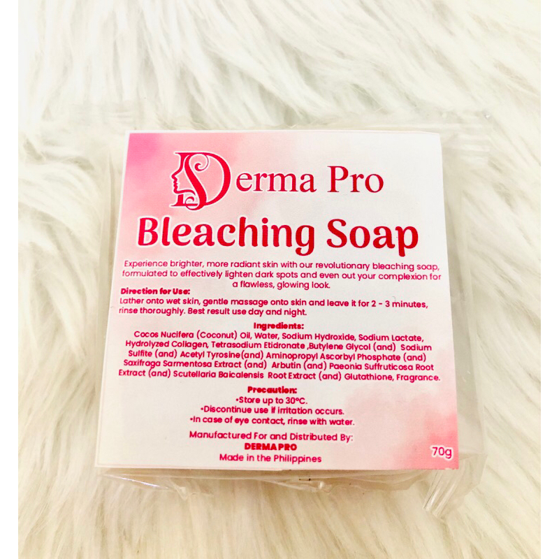 Derma Pro Bleaching White Bar Soap 70g | Shopee Philippines