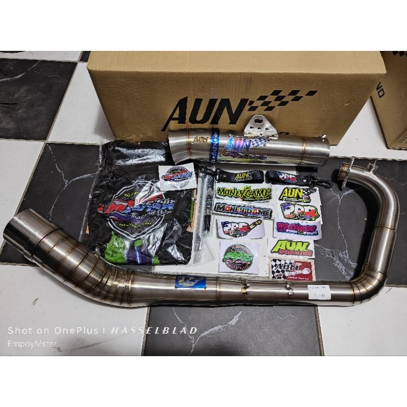 AUN pipe 2024 Raider Sniper Rs Wave Xrm Aerox Nmax Mio sporty fino ...