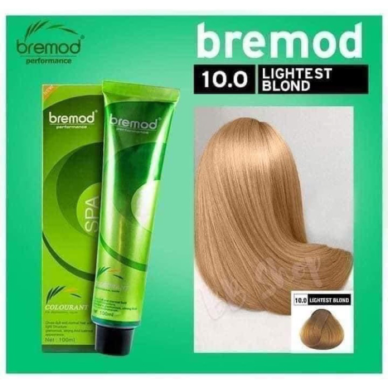 bremod hair Color 10.0 lightest blond hair Dye | Shopee Philippines