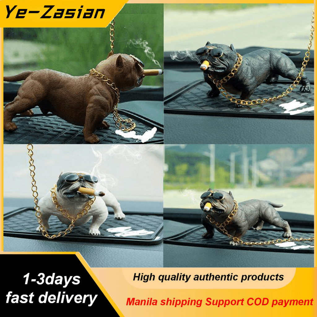 Plastic Realistic Animals American Bully Dog Toys Kids Toddler Nature ...
