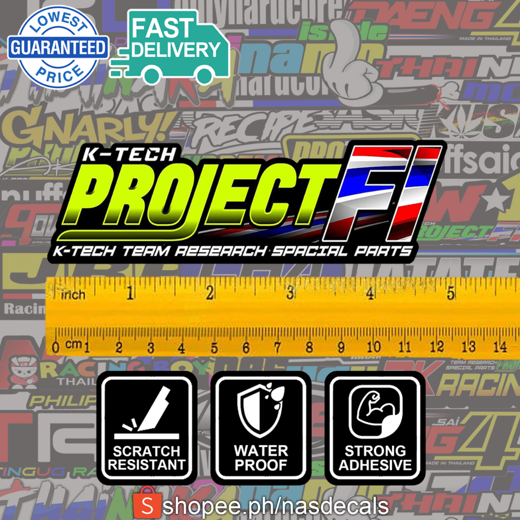 THAI Stickers Collection 1 Waterproof Vinyl Sticker Decals JRP Thailand ...