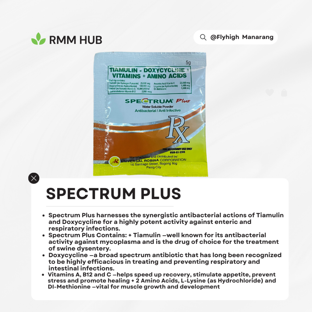 SPECTRUM PLUS 5G - RMM HUB | Shopee Philippines