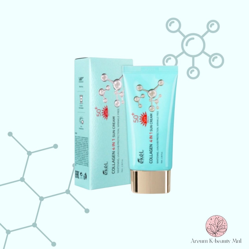 EKEL 4 In 1 Sun Cream - 70ml (SPF50+ PA+++) | Shopee Philippines