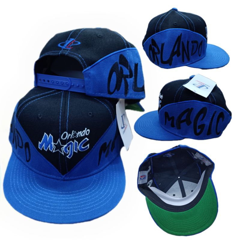 NFL Logo Athletic V cut Orlando Magic Vintage Snapback Cap Adjustable ...