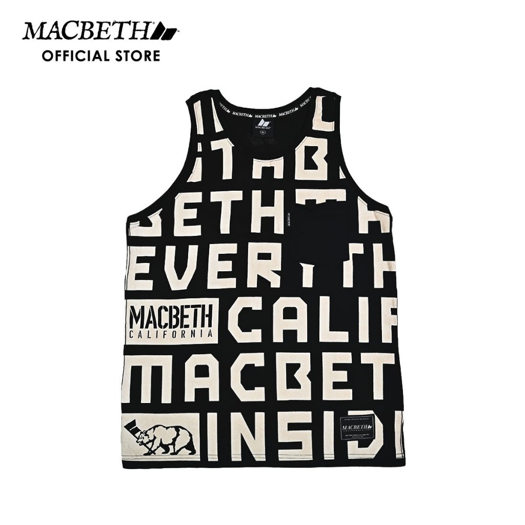 Macbeth Men's Tank Top " Flow Tank " ( SALE ) | Shopee Philippines