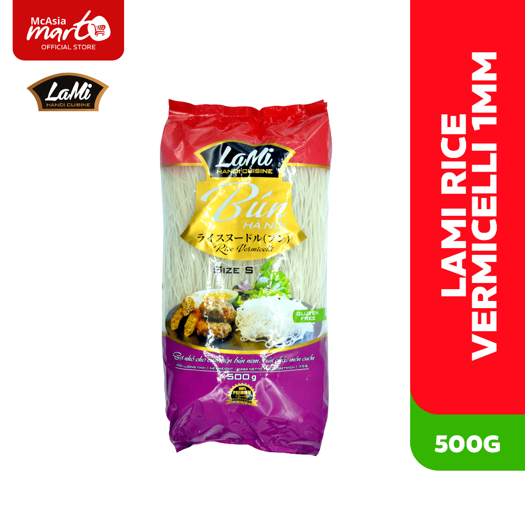 LAMI RICE VERMICELLI 1MM 500G - MCASIA | Shopee Philippines