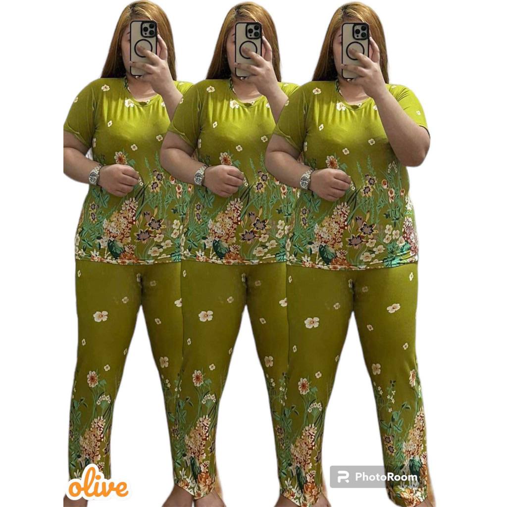 (ACS) WENDY PLUS SIZE PAJAMA TERNO FOR WOMEN NEW TREND TERNO SENEPA ...