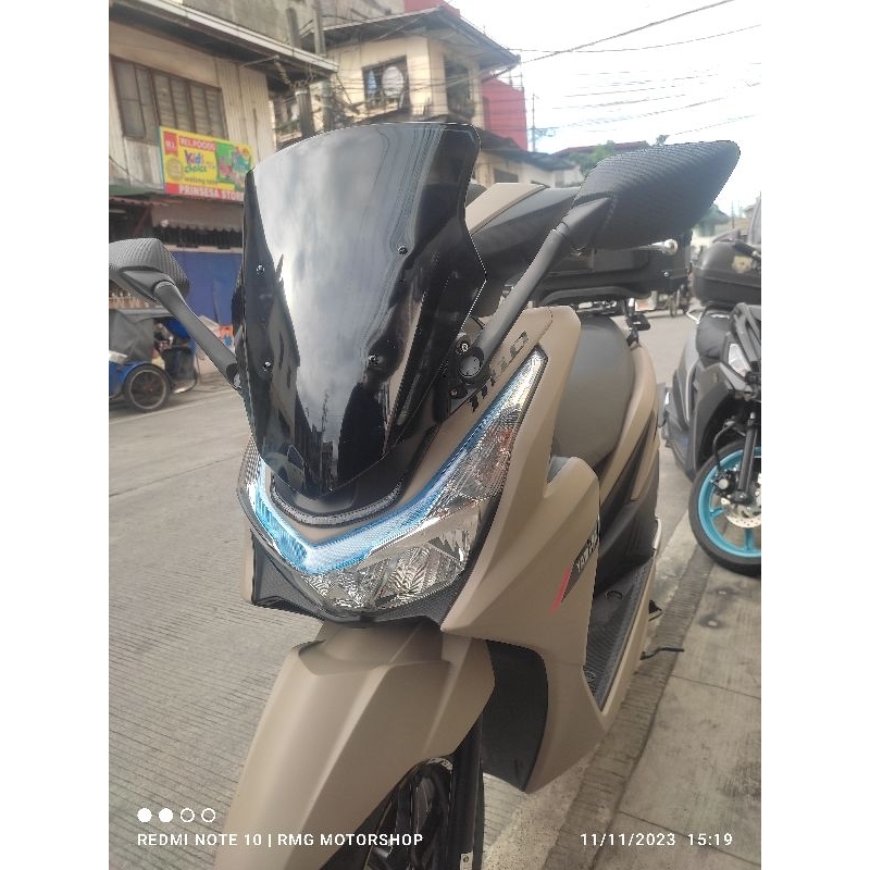 [RMG] G-MAX WINDSHIELD FOR MIO GRAVIS V1 & V2 | Shopee Philippines