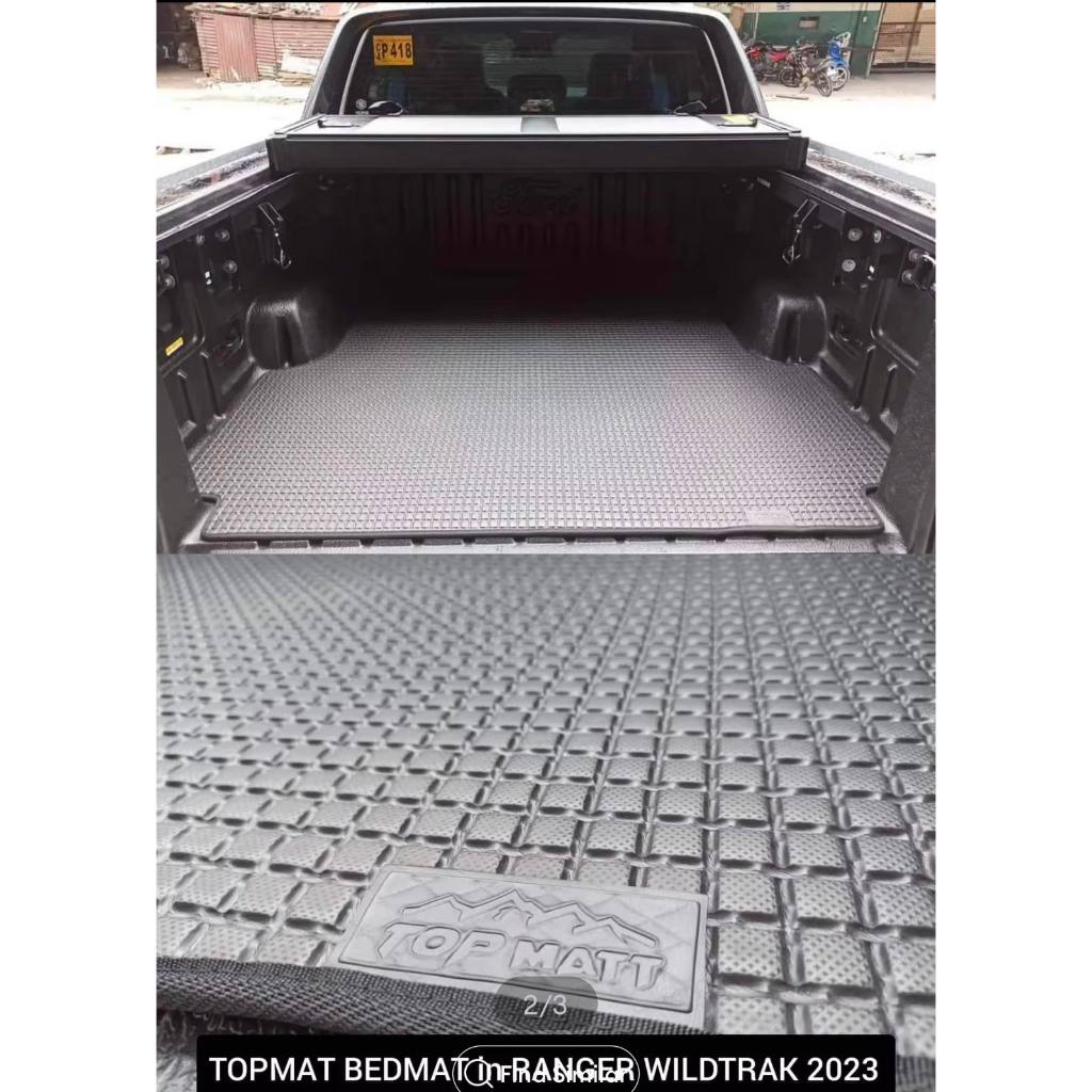 Ranger XL XLT XLS Raptor Wildtrak 2016 to 2026 Top Mat Bed Rubber ...