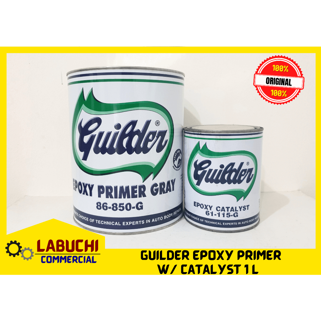 GUILDER EPOXY PRIMER WITH CATALYST 1 LITER | Shopee Philippines