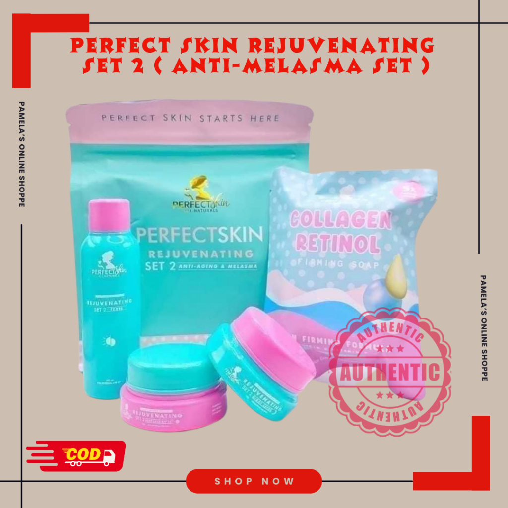 Perfect Skin Rejuvenating Set 2 ( Anti-Aging + Anti Melasma in One Kit ...
