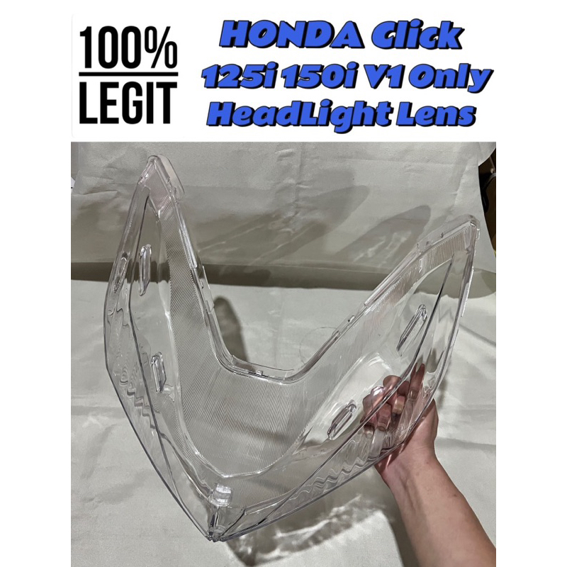 HONDA CLICK125/150 V1 LENS. HEADLIGHT LENS V1 | Shopee Philippines