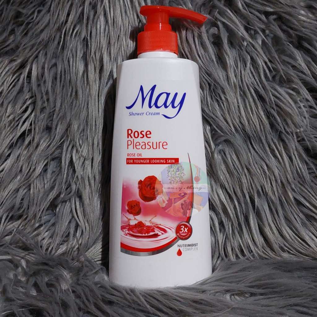 MAY SHOWER CREAM-ROSE PLEASURE WITH ROSE OIL 700ML (BB:JULY2025 ...