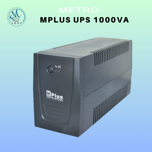 MPLUS UPS 1000VA BACKUP POWER SUPPLY | Shopee Philippines