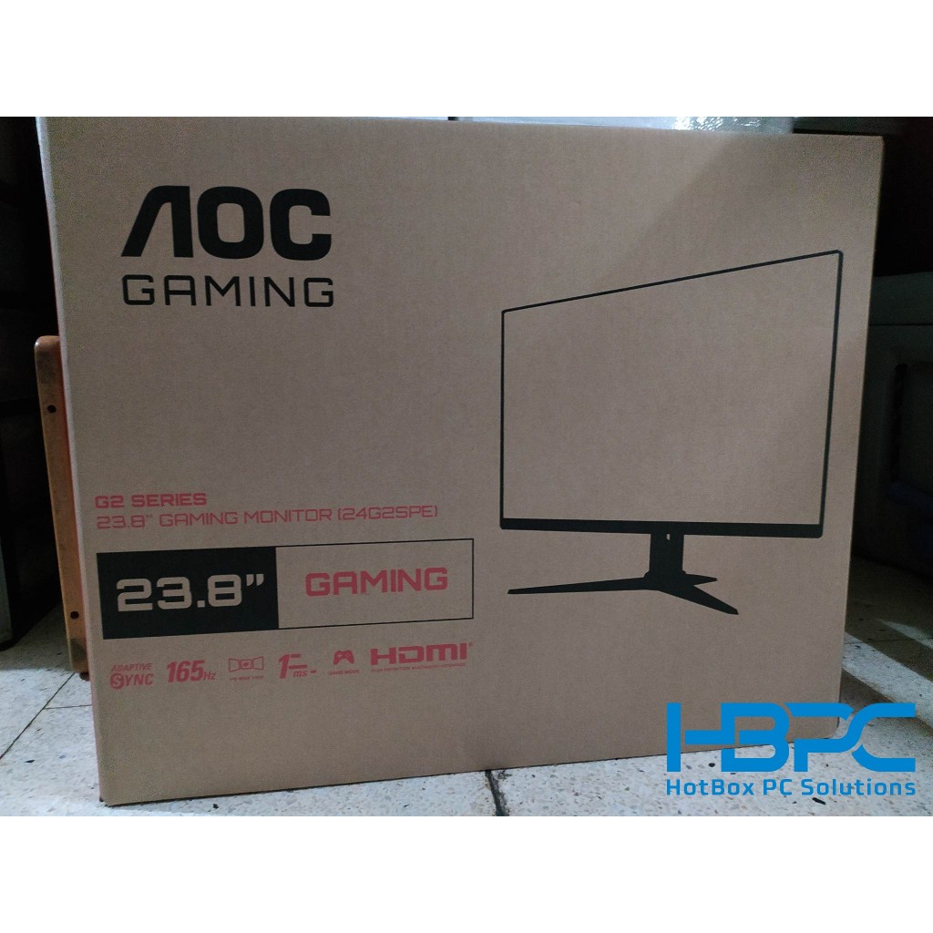 AOC 24G2SPE 23.8" 165Hz Free Sync Gaming Monitor | Shopee Philippines