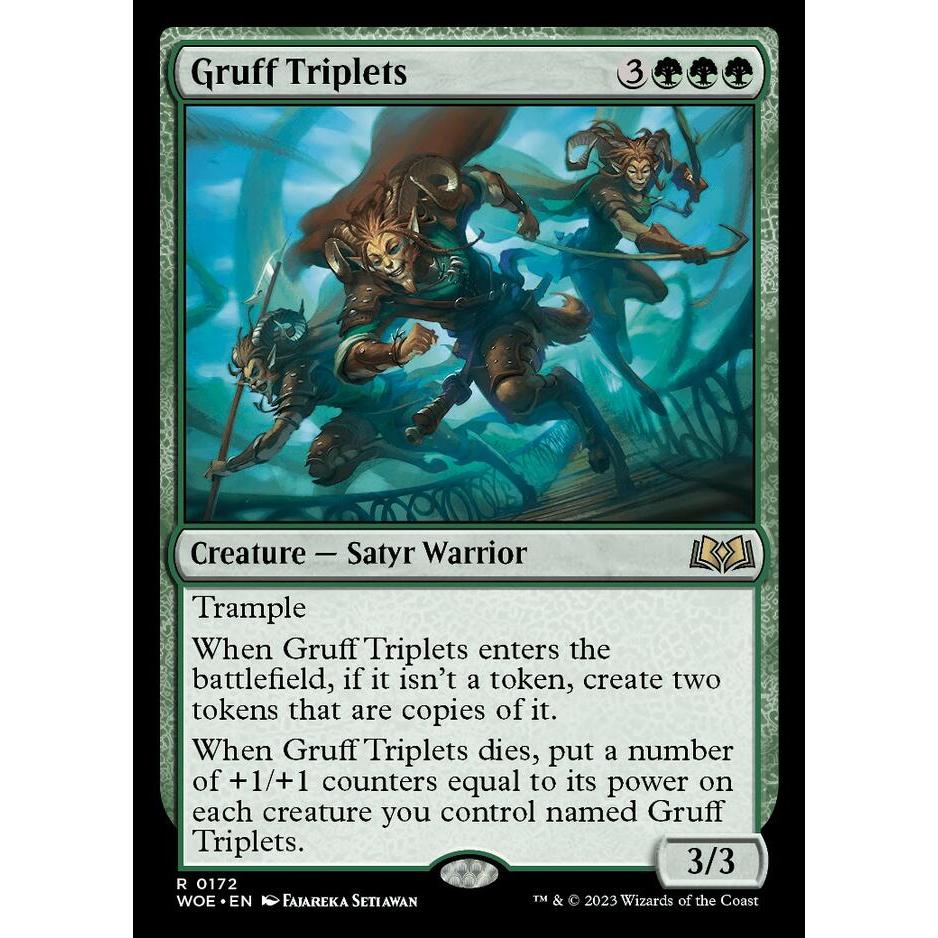 Magic the Gathering | Gruff Triplets | Shopee Philippines