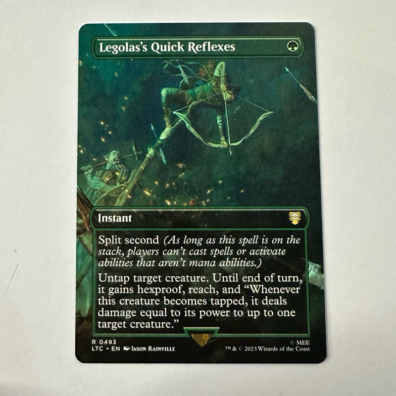 LEGOLAS’S QUICK REFLEXES | LTR THE LORD OF THE RINGS | INSTANT | MTG ...