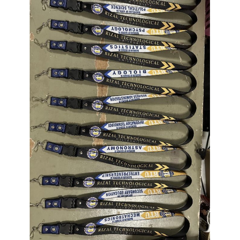 RIZAL TECHNOLOGICAL UNIVERSITY RTU ID LACE LANYARDS | Shopee Philippines
