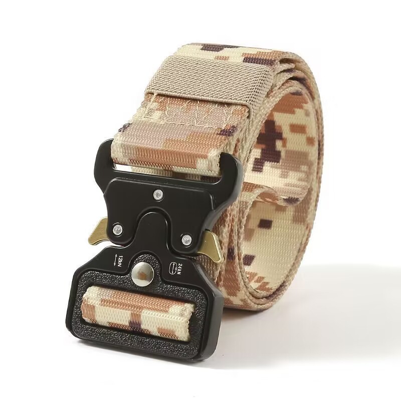 New Belt Men's Adjustable Heavy Military Belt For Men | Shopee Philippines