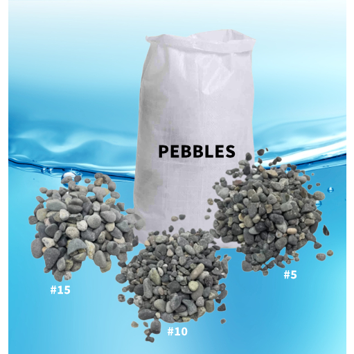 20KG (1SACK) PEBBLES No.5 | No.10 | No.15 for FRP Multimedia Elements ...