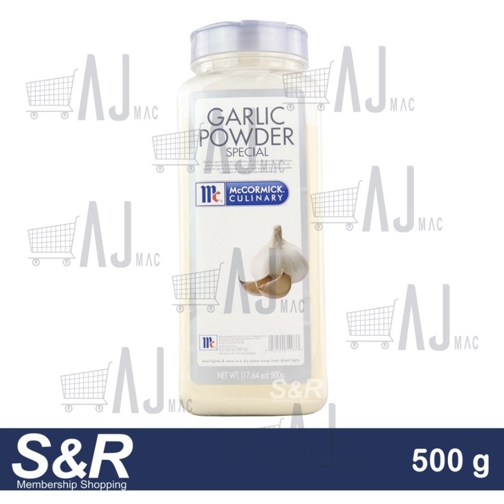 McCormick Culinary Special Garlic Powder 500g | Shopee Philippines