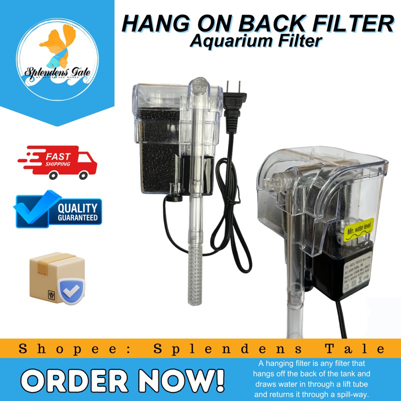 External Hanging Filter (Standard Size) HOB Hang On Back Filter ...