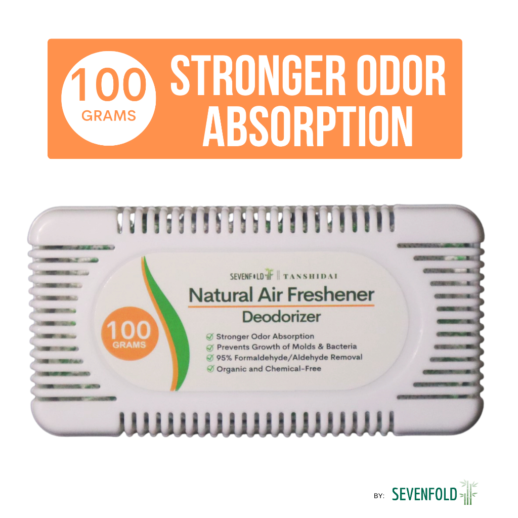 [7FOLD] Nano-Activated Carbon/Bamboo Charcoal Air Deodorizer Odor ...