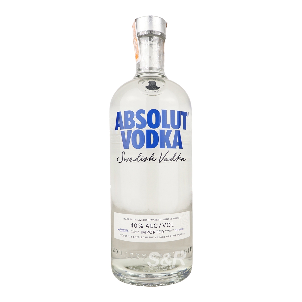 Absolut Vodka Swedish Vodka 1L | Shopee Philippines