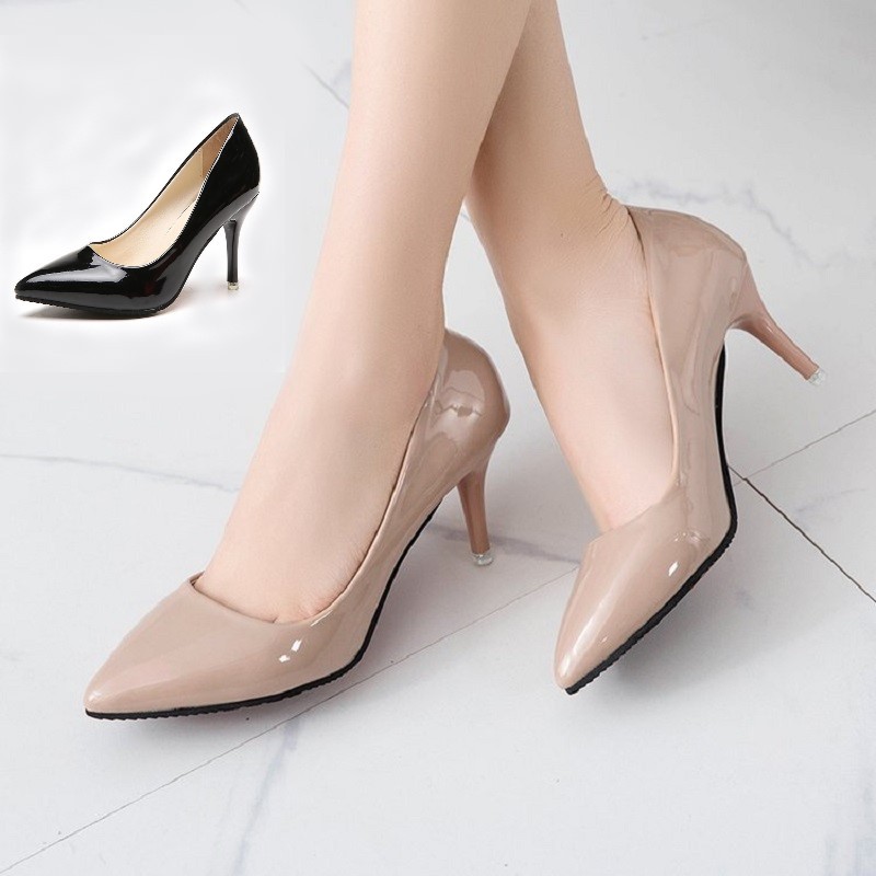 Size 34-40 Women's 6-7 cm Shoes Sexy Pointed Stiletto High Heels and ...