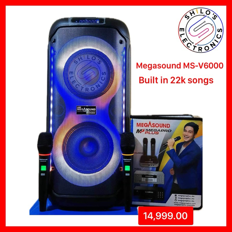 Megasound MSV-6000 Party Box Karaoke | Shopee Philippines
