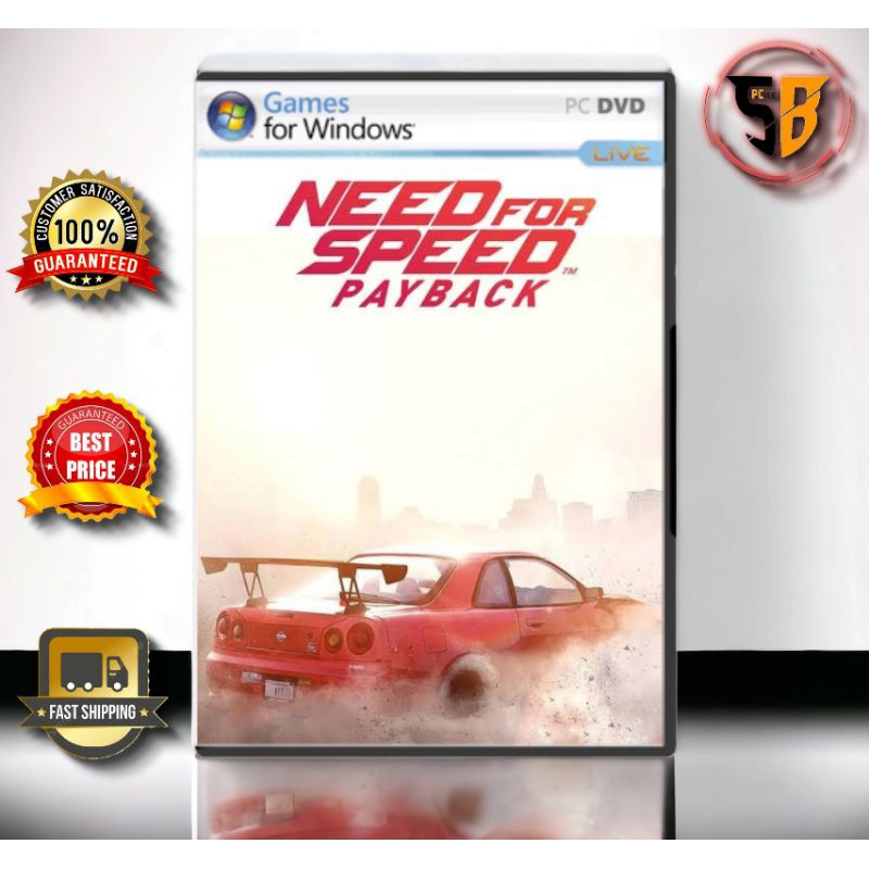 PC Laptop USB Video Game NFS PayBack Need For Speed Payback Windows OS ...