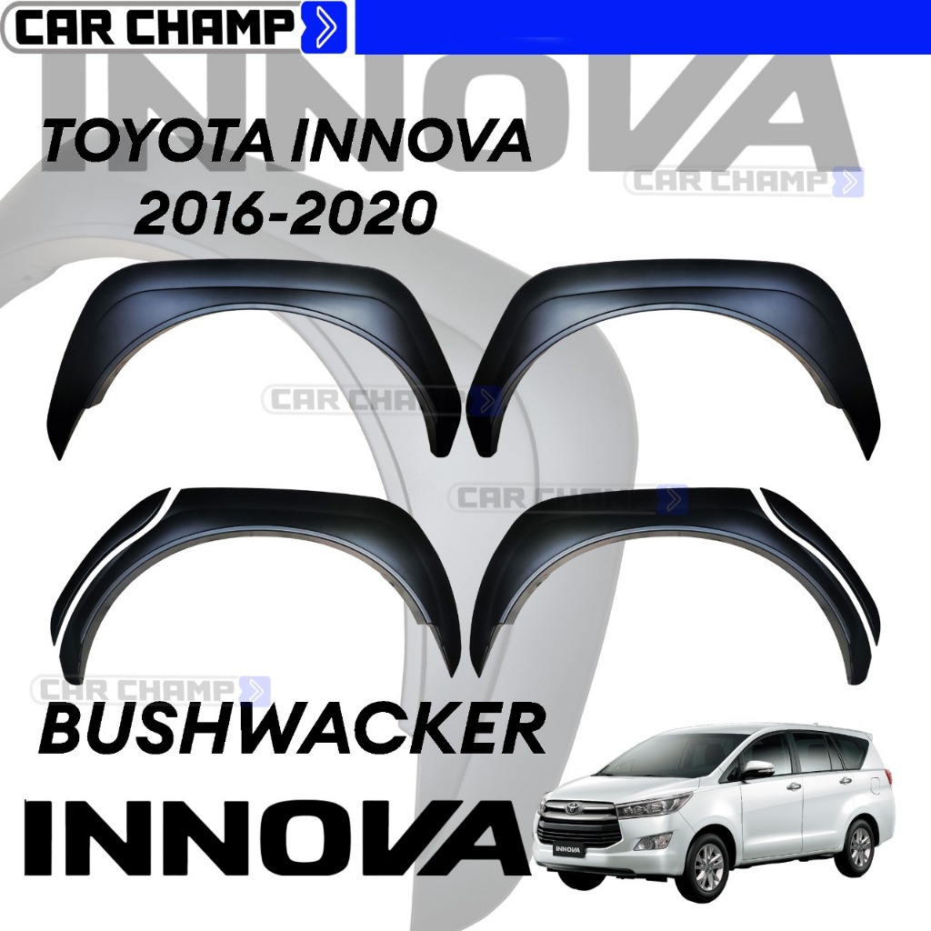 Toyota Innova 2016 to 2020 OEM BUSHWACKER (Car Accessories) | Shopee ...
