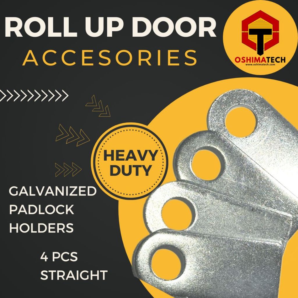 Roll Up Door G.I Padlock Holder (4 pcs) | Shopee Philippines