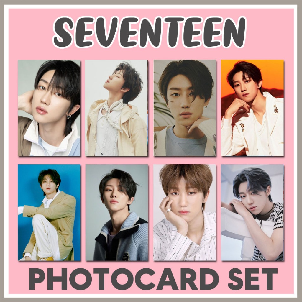 SEVENTEEN Photocard Set (10 PCS) | Shopee Philippines
