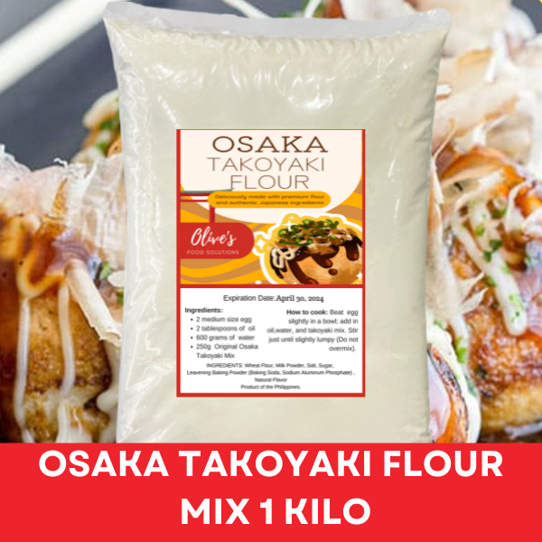 Osaka Premium Takoyaki Flour 1 Kilo | Shopee Philippines