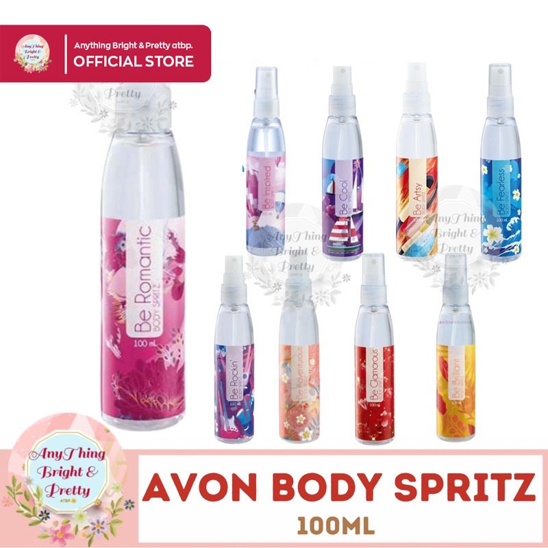 Avon Be Spritz Body Spray 100ml | Shopee Philippines