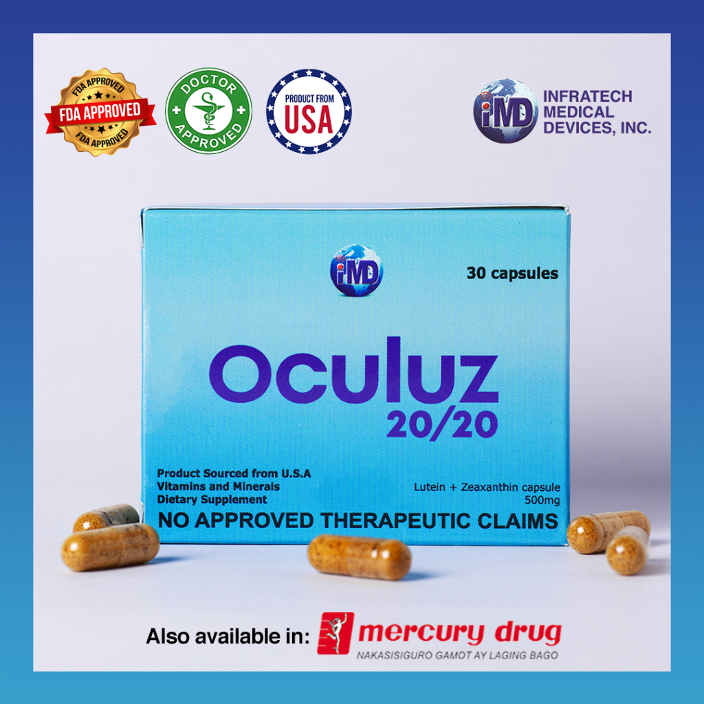 Oculuz 20/20: Eye Supplements with 10mg Lutein and 2mg Zeaxanthin 30 ...