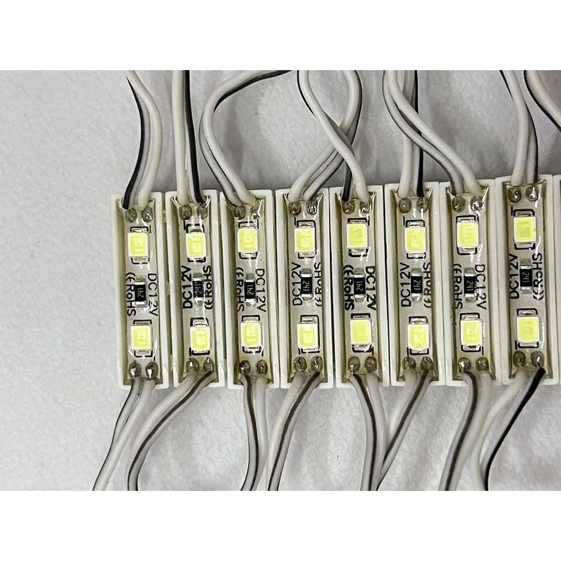 LED MODULE 2 EYE / 2 LED COLD WHITE 2607 - 2835 (20 PCS PER PAD ...