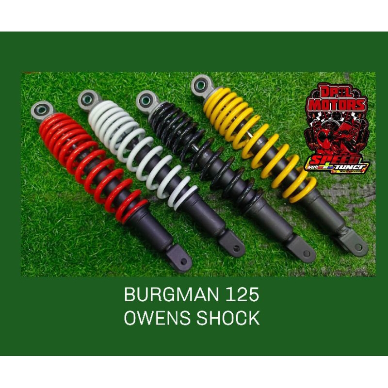 Owens Rear Shock for Suzuki Burgman 125 | Shopee Philippines
