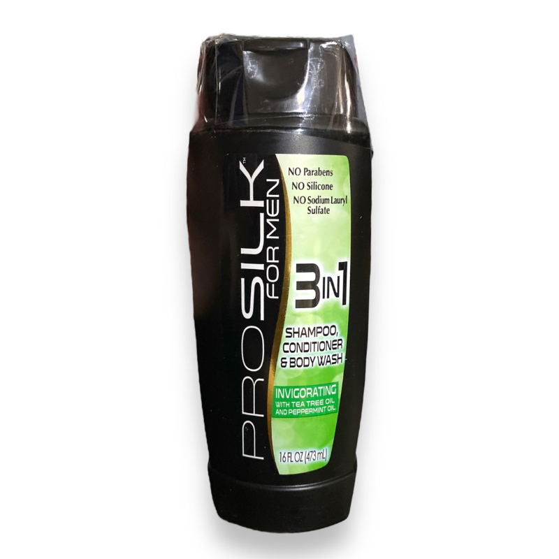 PROSILK 3 in 1 shampoo,conditioner, body wash for men. | Shopee Philippines