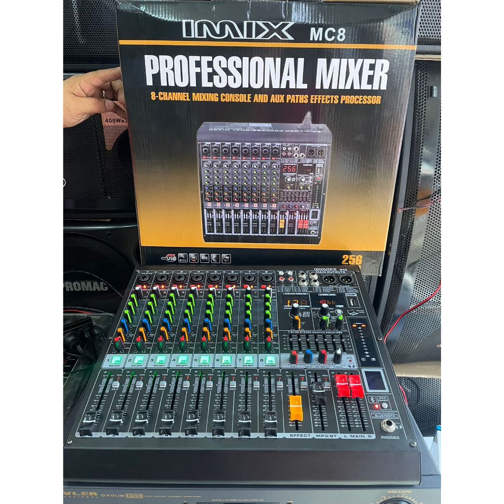 MC8 8 Channel Passive Mixer (Imix/Trident) | Shopee Philippines