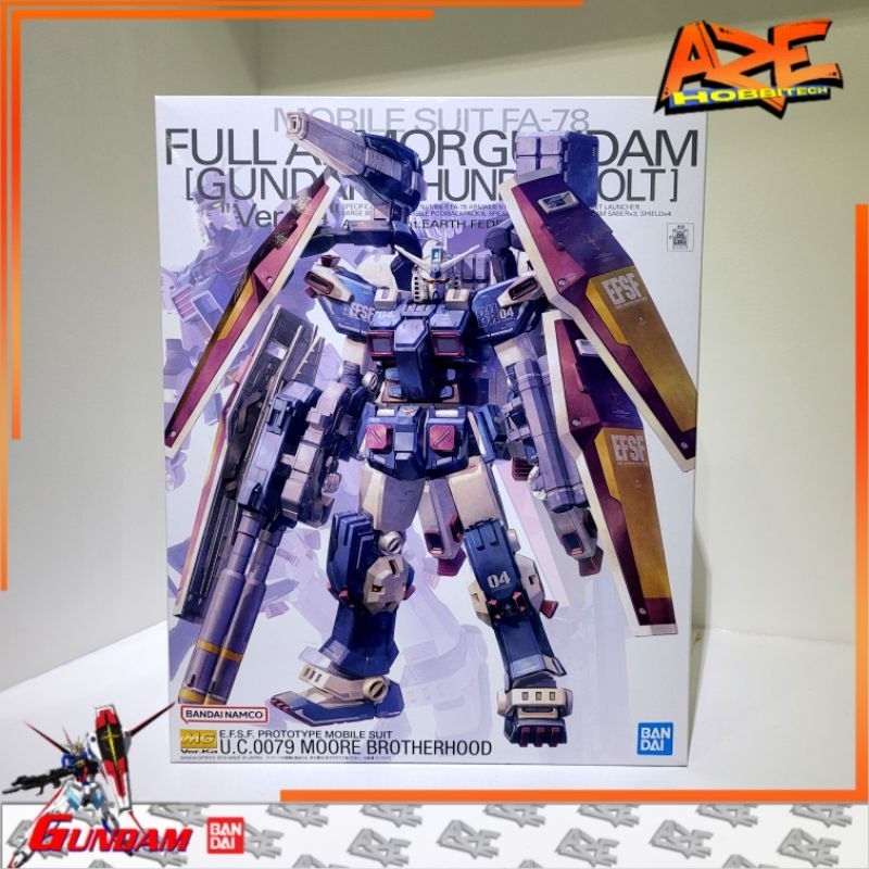 AZE Gundam Full Armor Thunderbolt Verka MG 1/100 Bandai Gunpla | Shopee ...